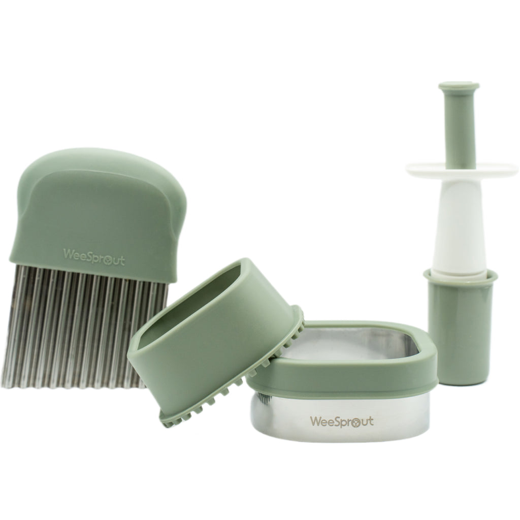 WeeSprout | Kitchen Tools Set Baby Led Weaning Prep Kit | 3 Piece ...