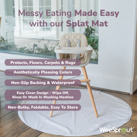 High Chair Splat Mat – WeeSprout